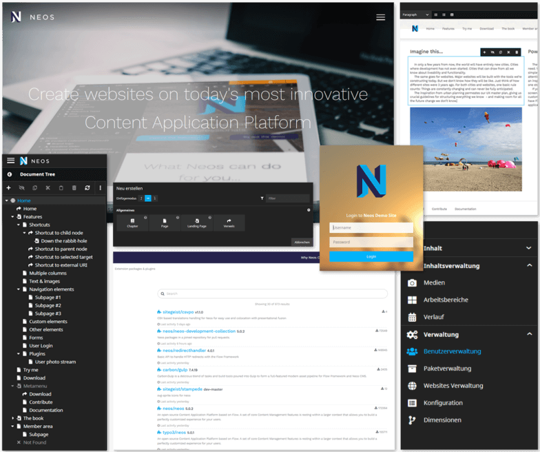 NEOS | Open-Source-CMS für große Webportale - visual4